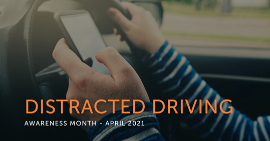 April is Distracted Driving Awareness Month - INGENIUM